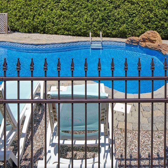 Construction: Pool Fencing - Post and Panel